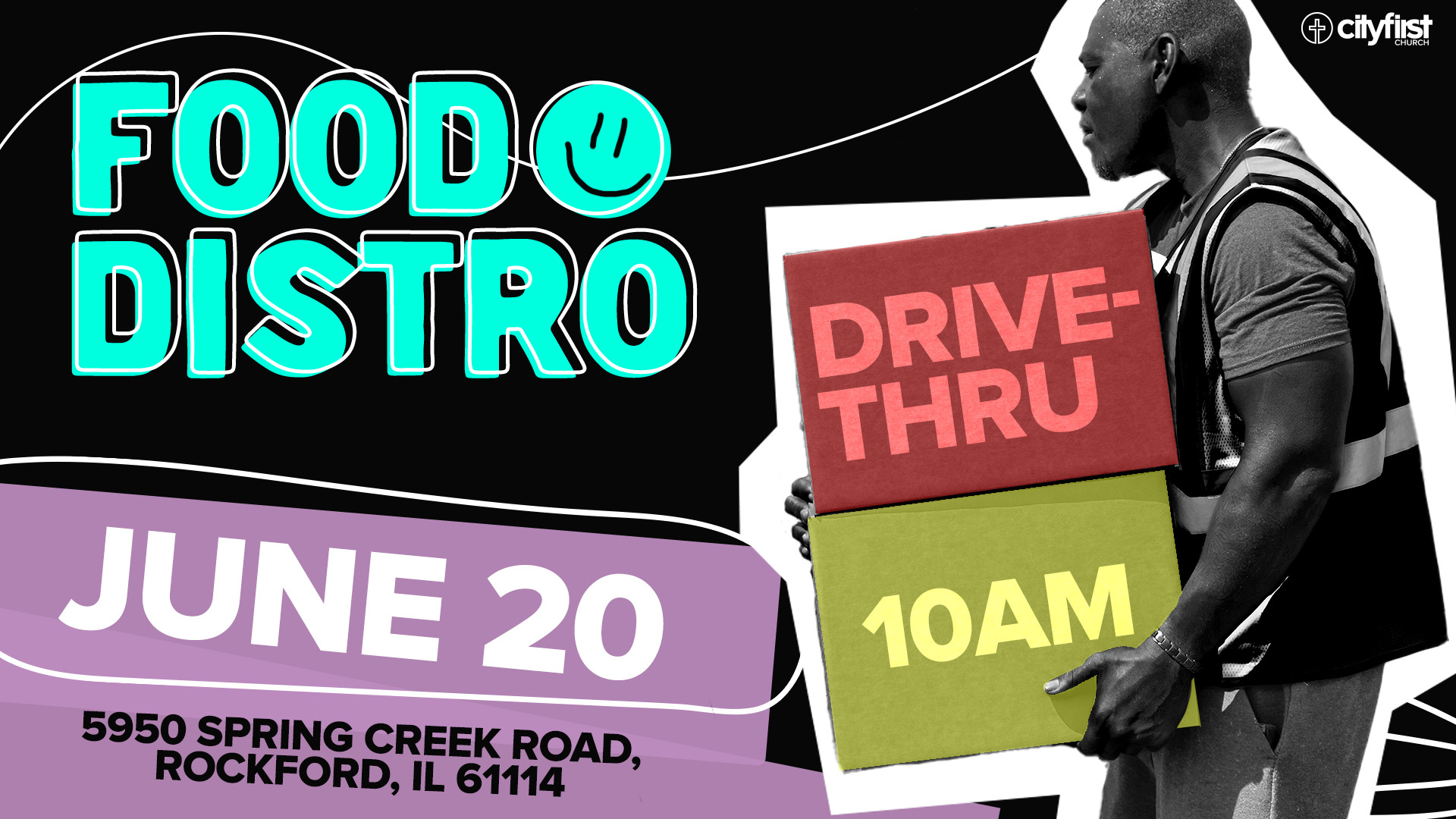 June Food Distribution (Rockford) - City First Church