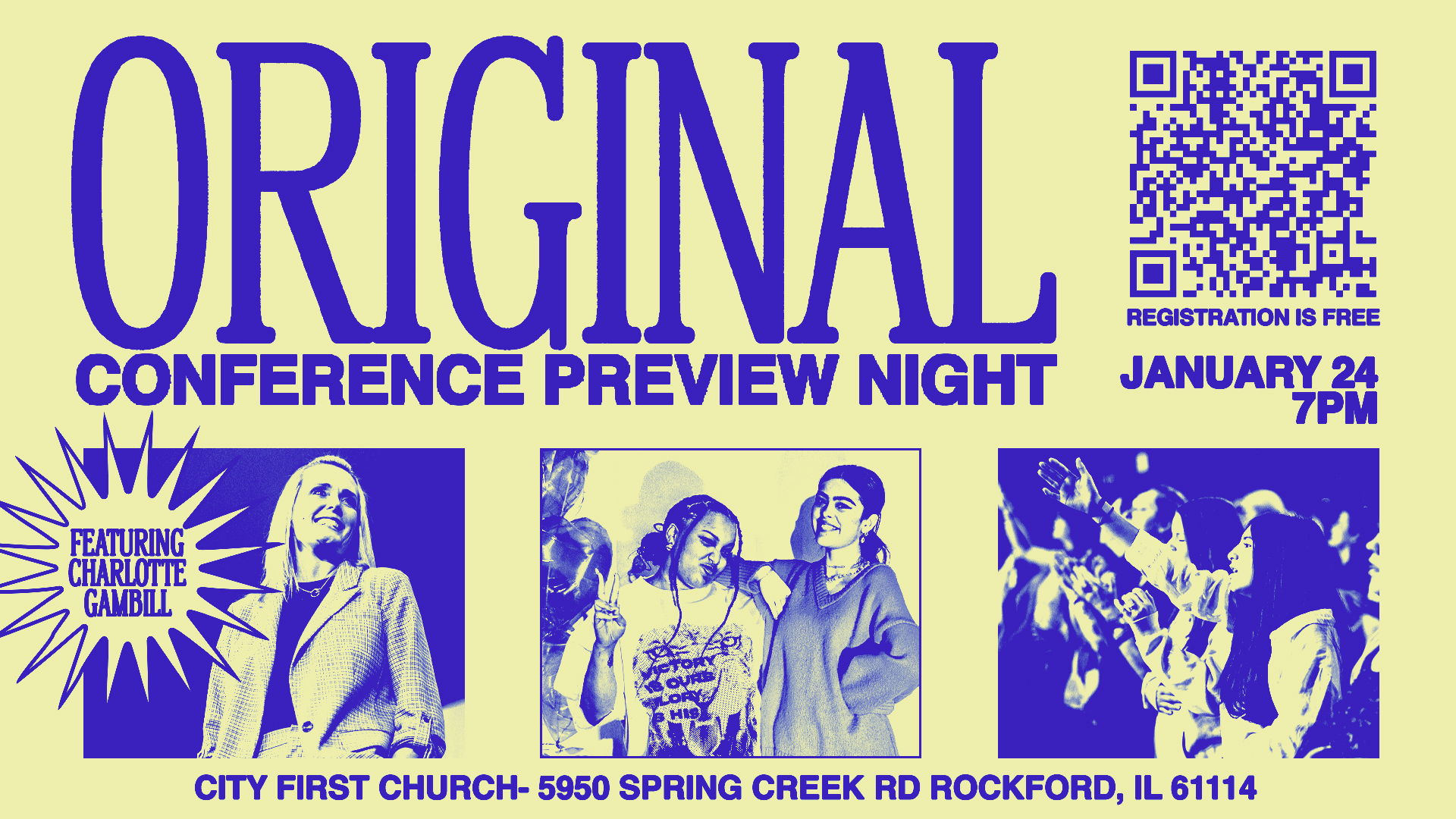Original Conference Preview Night - City First Church